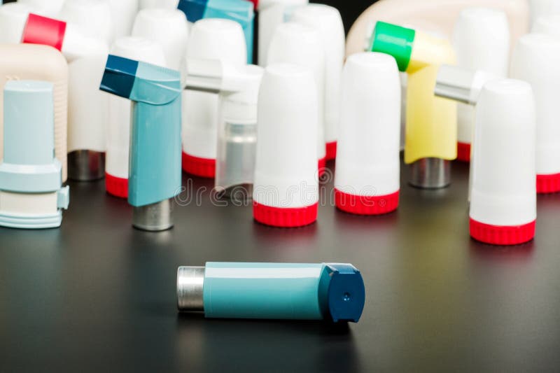 Inhalers stock image. Image of system, asthma, breath - 7780191