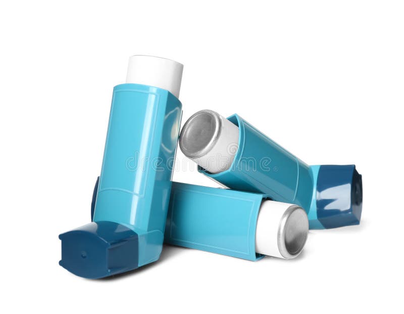 Inhalers stock image. Image of isolated, inhaler, medicine - 15997241