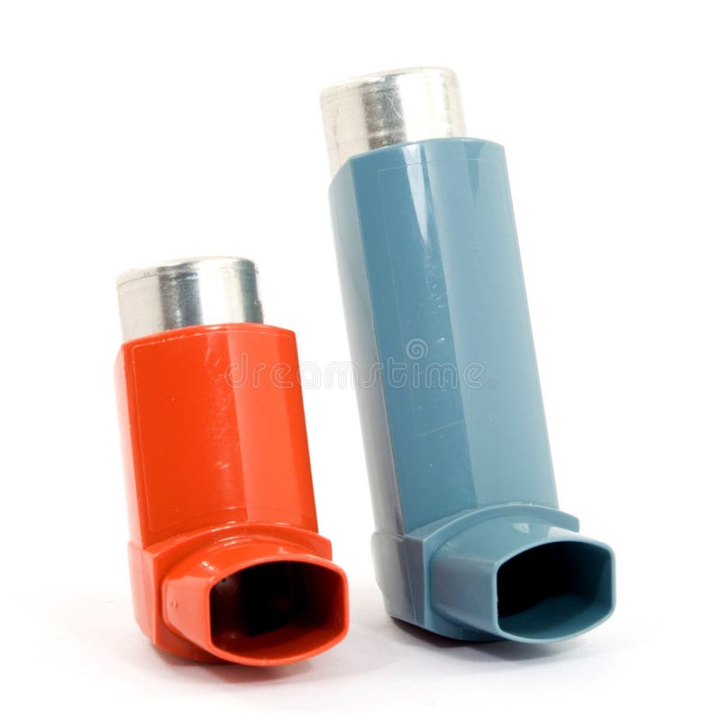 Asthma spray stock photo. Image of aerosol, dose, help - 4231302