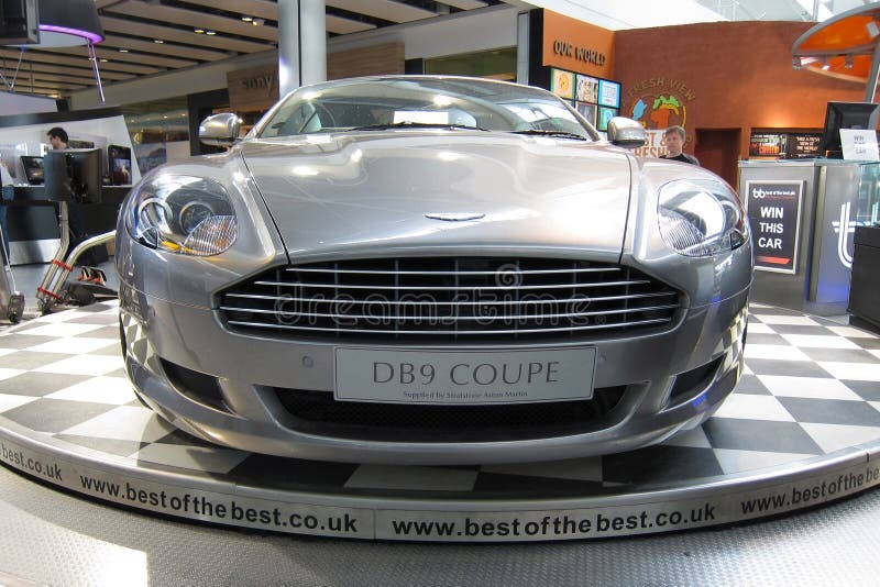 Aston Martin DB9 Luxury Sport Car Editorial Stock Image - Image of fast ...