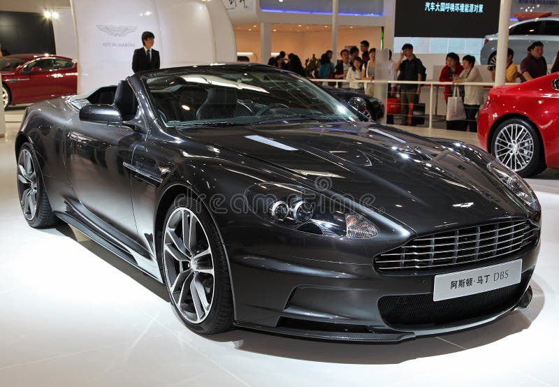Aston Martin DBS Convertible Editorial Image - Image of martin, elegant ...