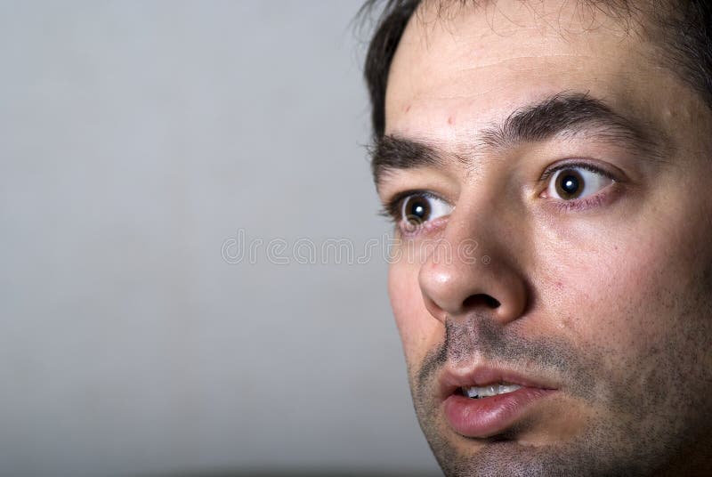 Astonished face stock image. Image of worried, expression - 13382335