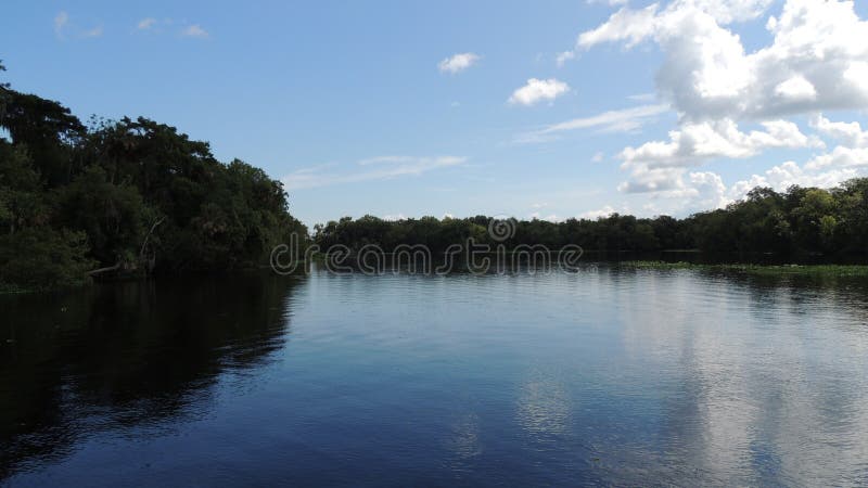 Astor Florida St. Johns River Reflections Stock Image - Image of ...
