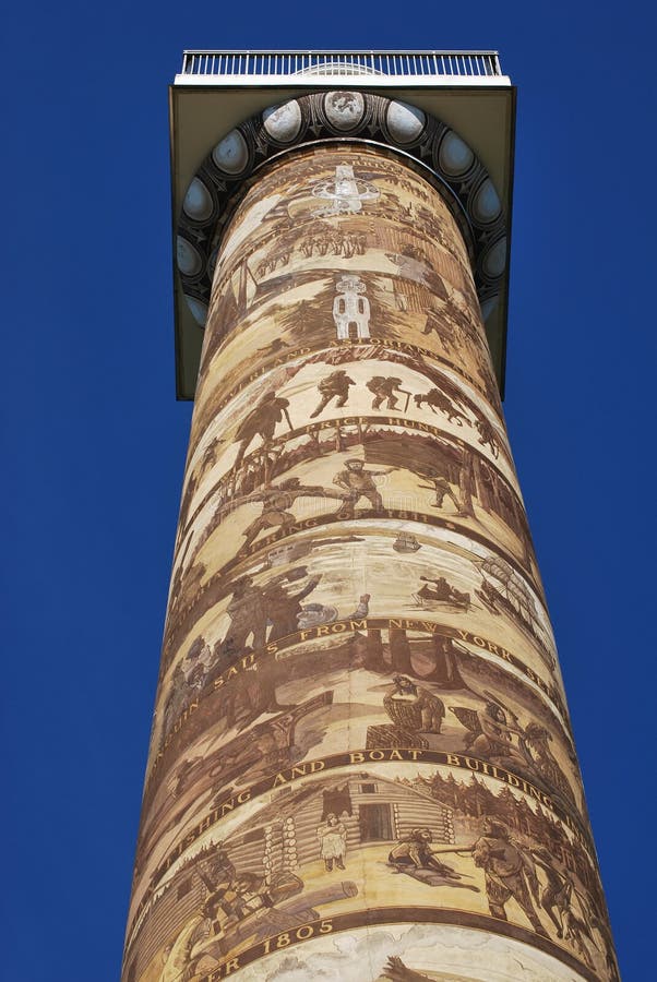 Astoria Column stock photo. Image of tower, building - 11280210
