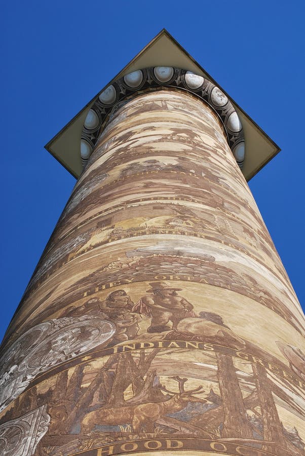 Astoria Column stock image. Image of columbia, lighthouse - 11280219