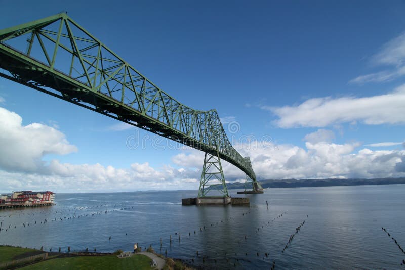 Astoria or Megler Bridge stock photo. Image of state - 22968172