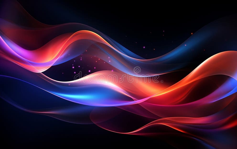 Astral Abstract Space Background, Generative Ai Stock Illustration ...