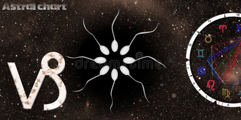 Astral chart. stock illustration. Illustration of sagittarius - 182743422