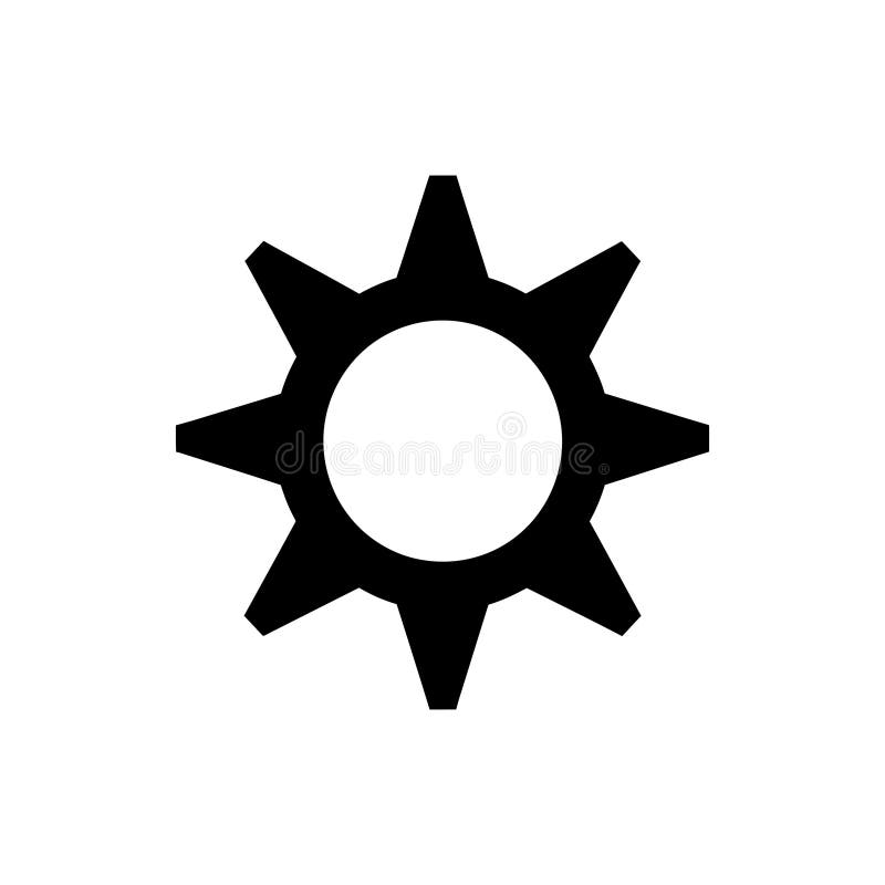 Astral Cogs gear icon stock vector. Illustration of astral - 306213742