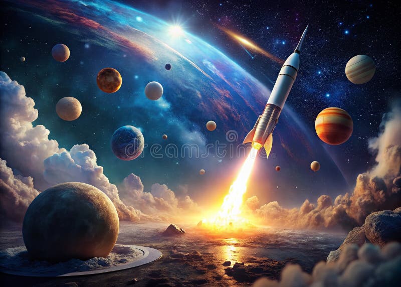 Astral Voyage Rocket Soars through the Solar System Targeting a Distant ...