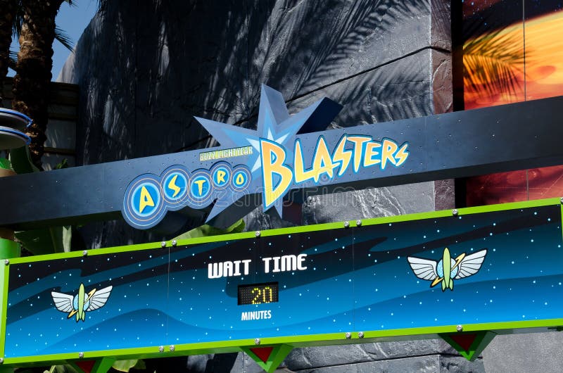 Astro Blaster editorial stock photo. Image of anaheim - 21633128