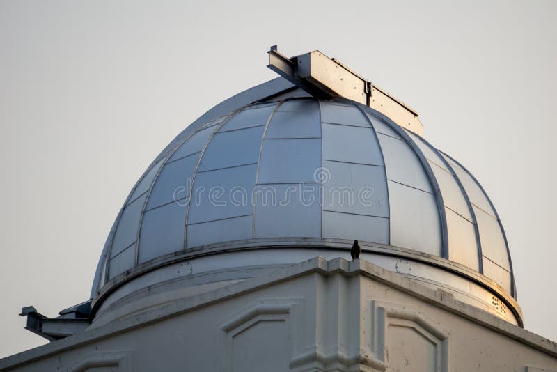 Astrodome of First Observatory and Planetarium in Thailand. Stock Photo ...