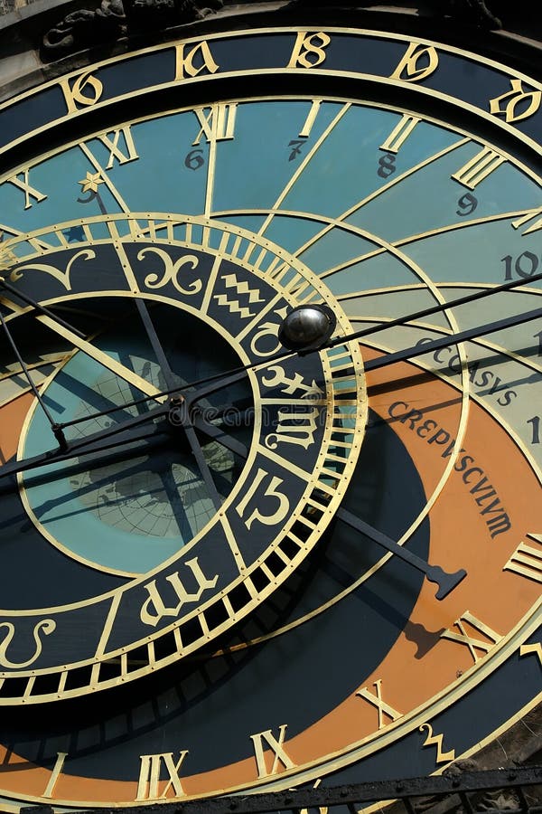 Astronomical clock stock photo. Image of zodiac, astronomy - 9151376