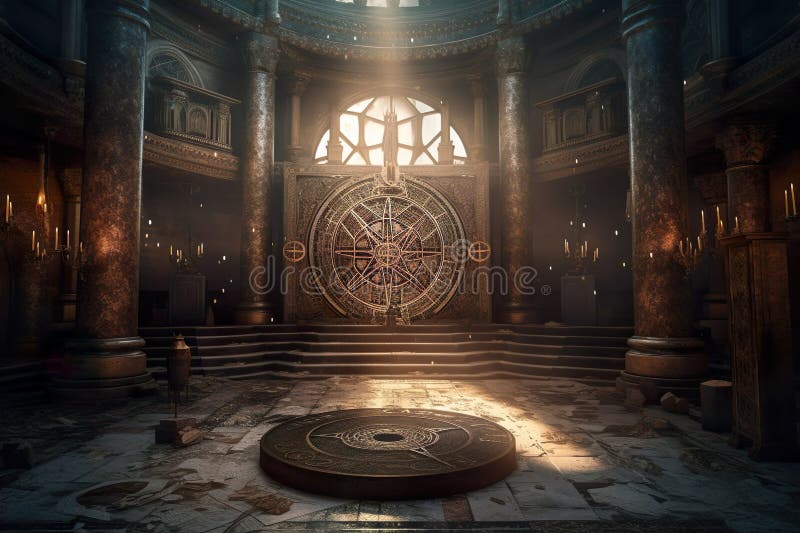 Astrology, Alchemy and Magic. Sorcery and Crystals Enigmatic Structure ...