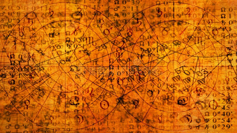 Astrology Horoscope Pattern Texture Background , Graphic Design Stock ...