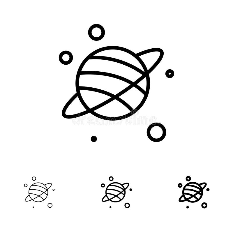 Astrology, Planet, Space Blue Dotted Line Line Icon Stock Vector ...