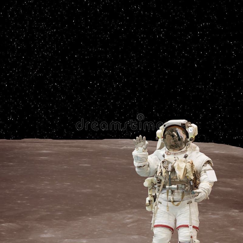 Astronaut on the Alient Planet. the Elements of this Image Furnished by ...