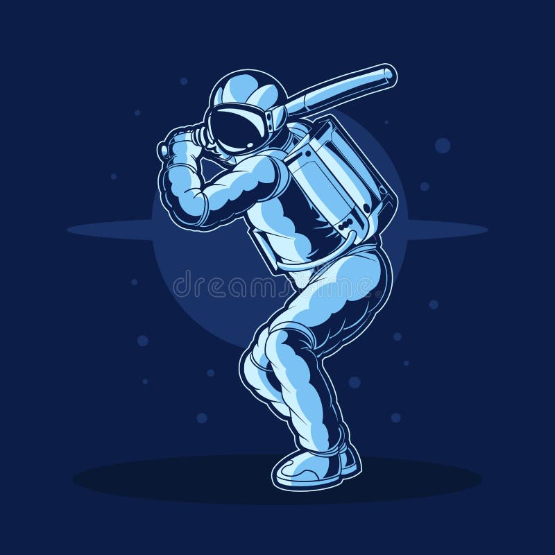 Astronaut Baseball Stock Illustrations – 110 Astronaut Baseball Stock ...