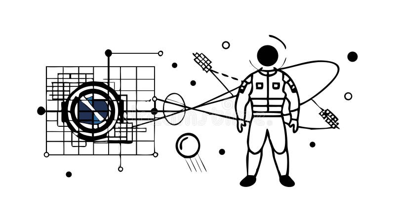 Astronaut Blueprint Design, Space Mission Engineering, Future ...