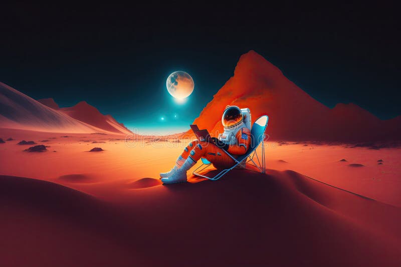 Astronaut Chill Stock Illustrations – 92 Astronaut Chill Stock ...