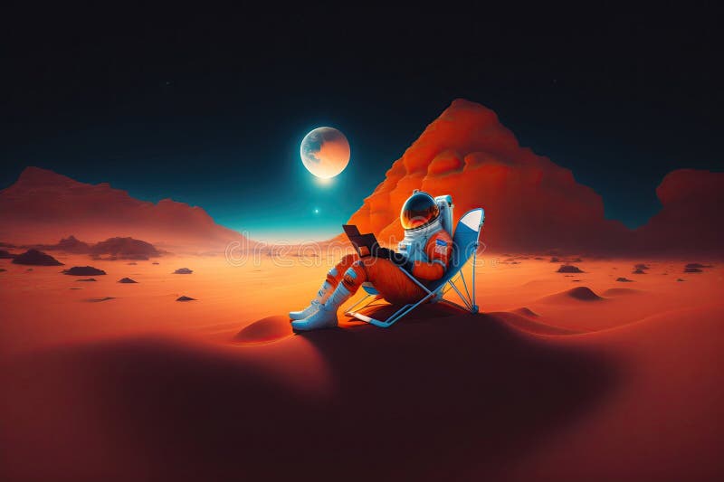 Astronaut Chill Stock Illustrations – 232 Astronaut Chill Stock ...