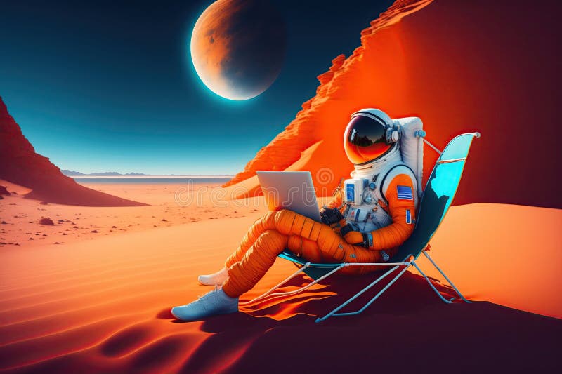 Astronaut Chill Stock Illustrations – 232 Astronaut Chill Stock ...
