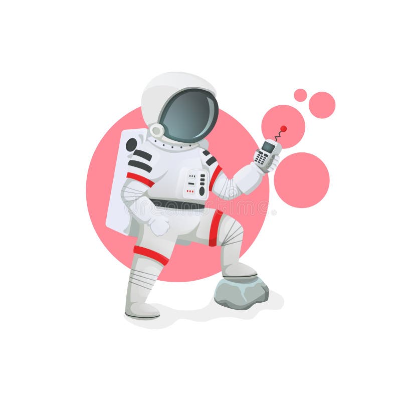 Astronaut with Communication, GPS, Scanner, Remote Control Device with ...