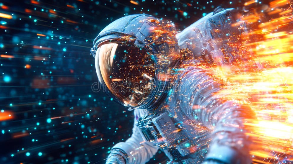 Astronaut Completes Final Integrity Check in Space with Advanced ...