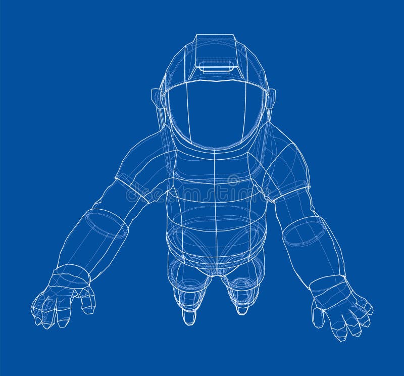 Astronaut Blueprint Stock Illustrations – 957 Astronaut Blueprint Stock ...