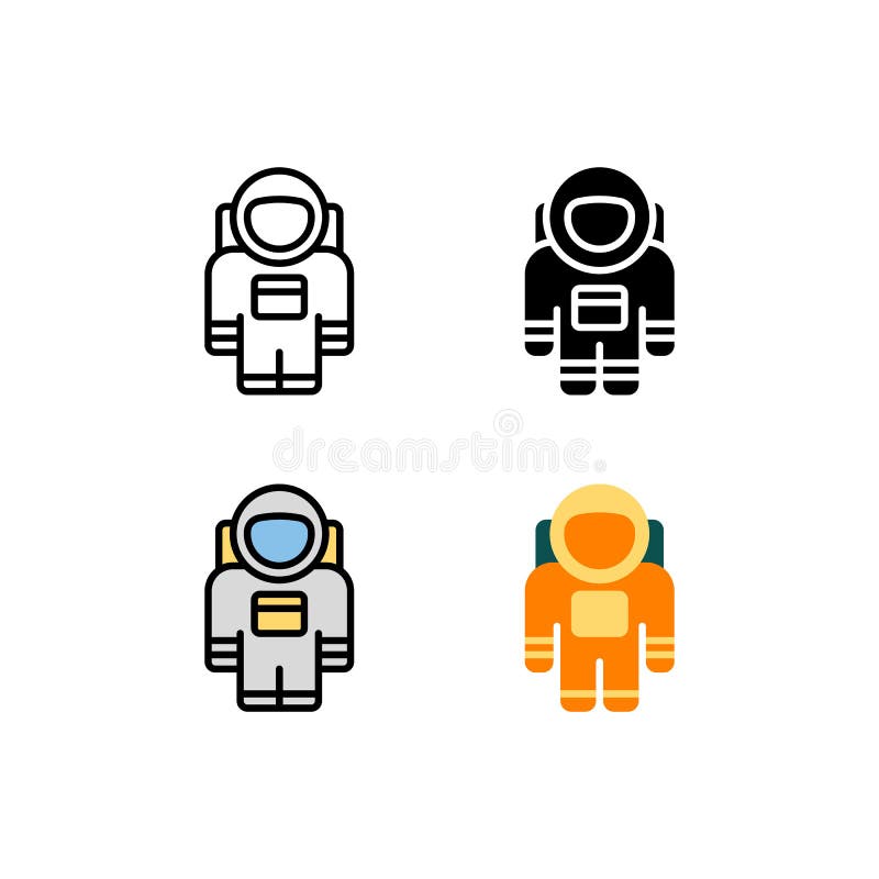 Astronaut, Cosmonaut, Spacesuit Icon, Logo, and Illustration Stock ... Astronaut, Cosmonaut, Spacesuit Icon, Logo, and Illustration Stock ...
