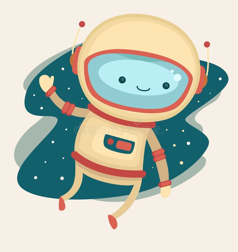 Cartoon Smiling Spaceman Boy Stock Illustrations – 242 Cartoon Smiling ...