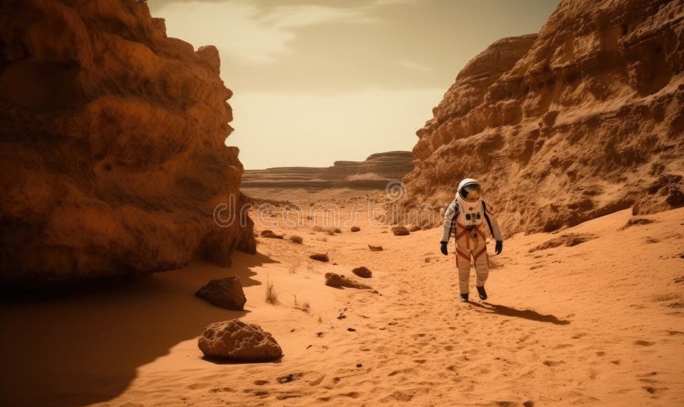 Alone on Mars Astronaut Stumbles upon Strange Alien Technology Creating ...