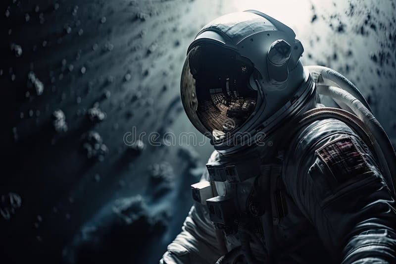Astronaut Exploring the Unknown, Finding New Worlds and Discoveries in ...