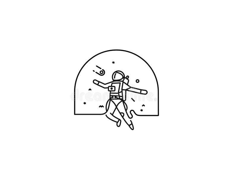 Astronaut Falling Drawing Stock Illustrations – 140 Astronaut Falling ...