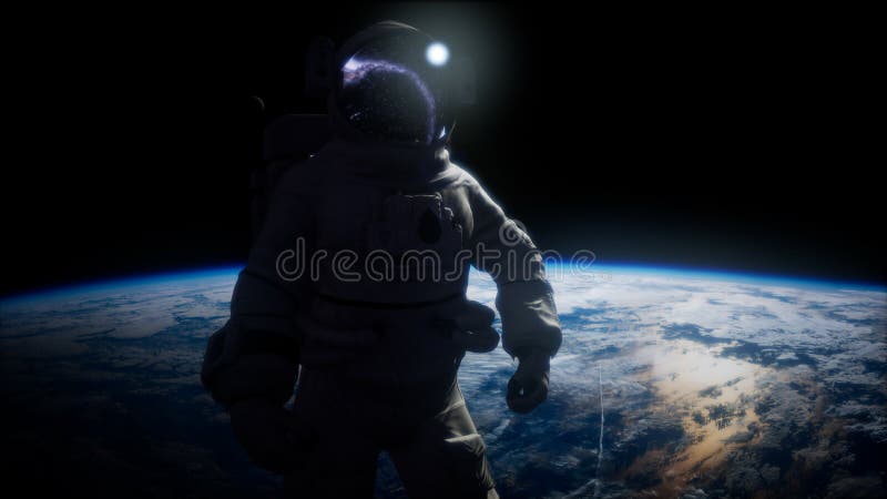 Astronaut Floating Above the Earth Elements of this Image Stock Footage ... Astronaut Floating Above the Earth Elements of this Image Stock Footage ...