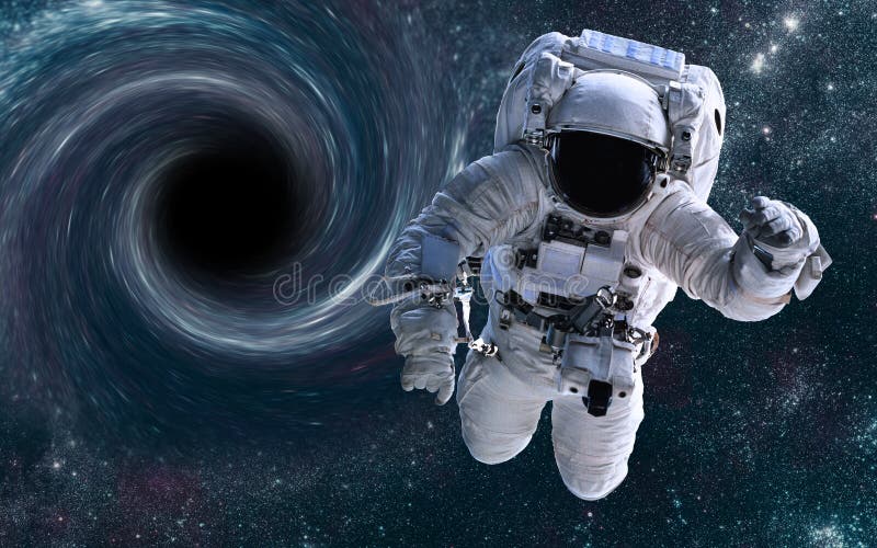 A Black Hole Astronaut Falling Into