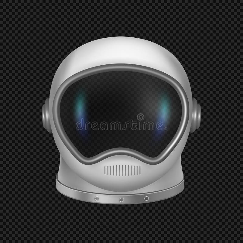 Astronaut Helmet, Component of Space Suit Stock Vector - Illustration ...