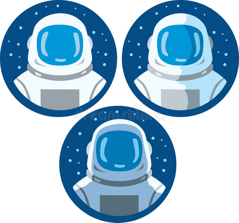 Astronaut icon stock vector. Illustration of stars, science - 40179968