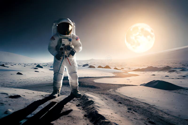 Astronaut Footprint Stock Illustrations – 123 Astronaut Footprint Stock ...