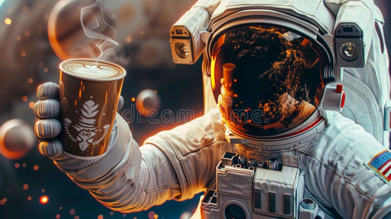 Astronaut Coffee Ai Stock Illustrations – 69 Astronaut Coffee Ai Stock ...