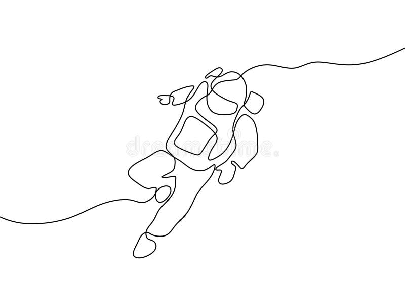 Astronaut One Line Stock Illustrations – 869 Astronaut One Line Stock ...