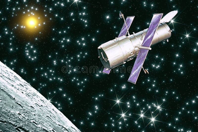 Astronaut in the Outer Space. Science Scene.the Elements of this Image ...