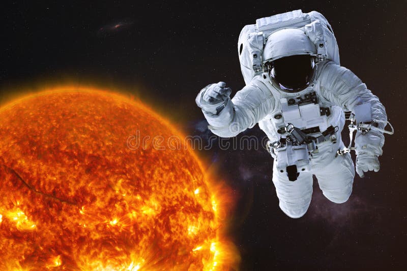 Sun Astronaut Wallpaper