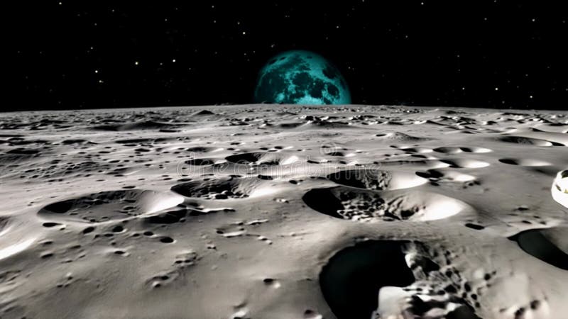 Astronaut S Boot Making a Historic Step on the Moon S Cratered Surface ...