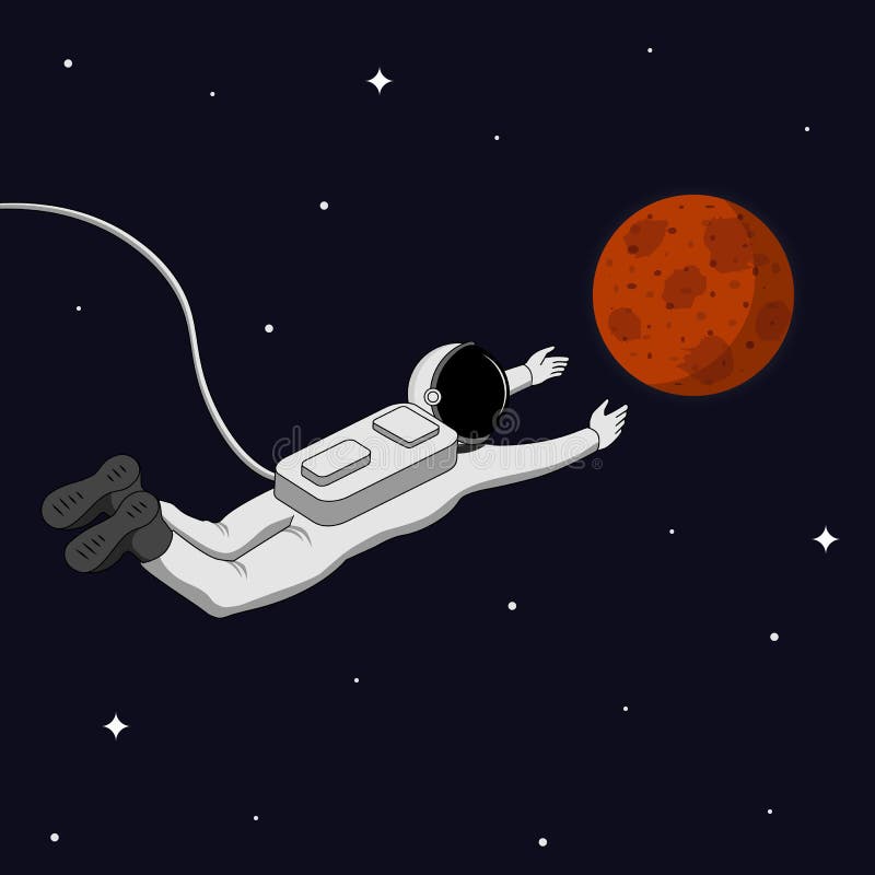 Astronaut Reach Stock Illustrations – 144 Astronaut Reach Stock ...