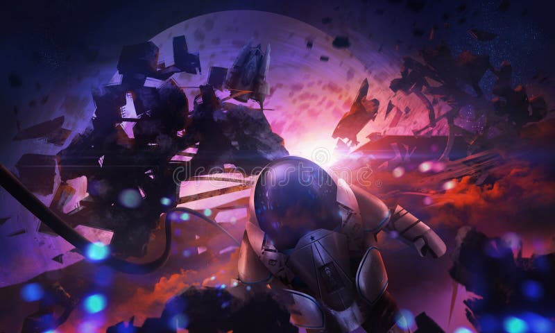 Blue Explosion stock illustration. Illustration of explode - 157943