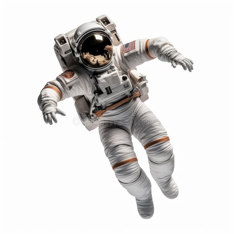 Astronaut in a Space Suit Floating in Space a Captivating Vision of ...