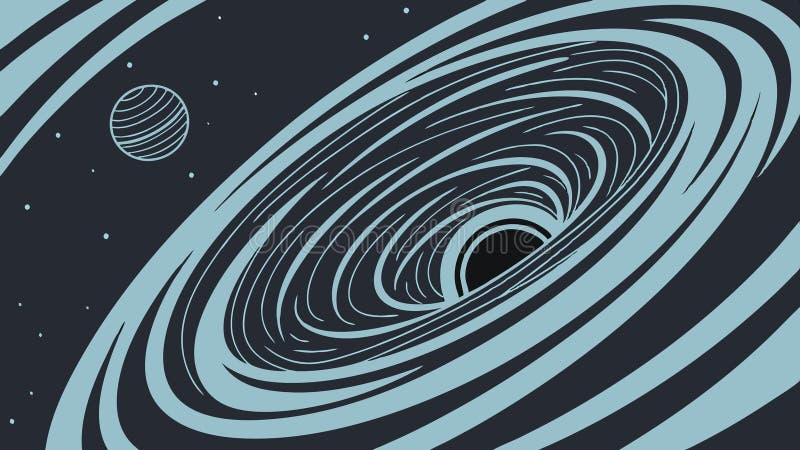 Astronaut in Space Vortex, Surreal Scene for Space and Adventure Themes ...