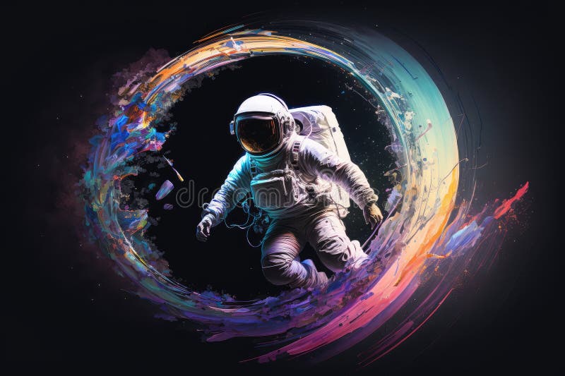 Floating Weightless Stock Illustrations – 838 Floating Weightless Stock ...