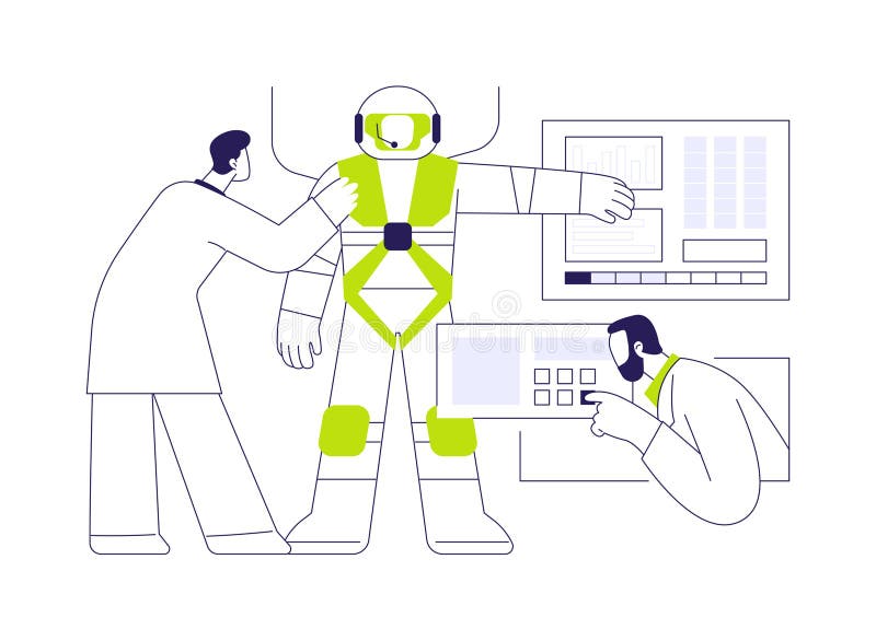 Astronaut Training Abstract Concept Vector Illustration. Stock Vector ...